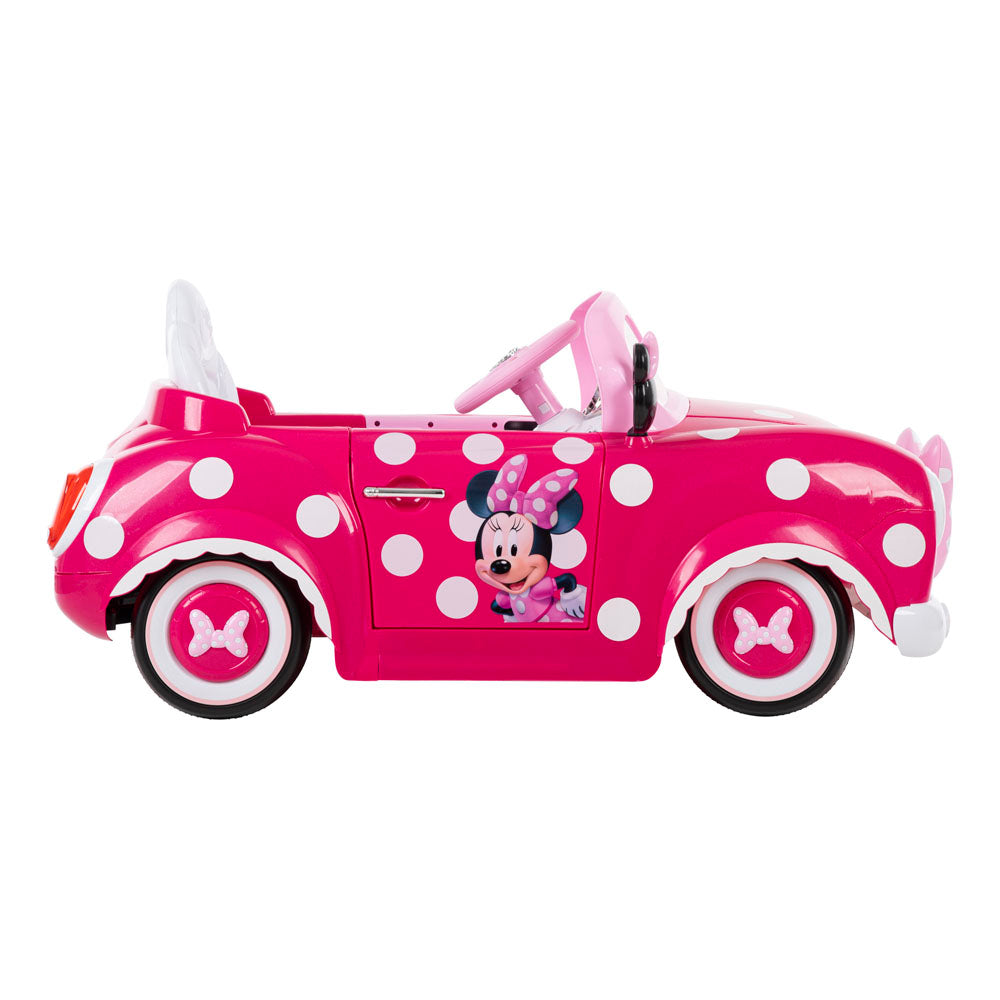 Huffy Disney Minnie Convertible Car Electric Children's Ride-on (17611 ...
