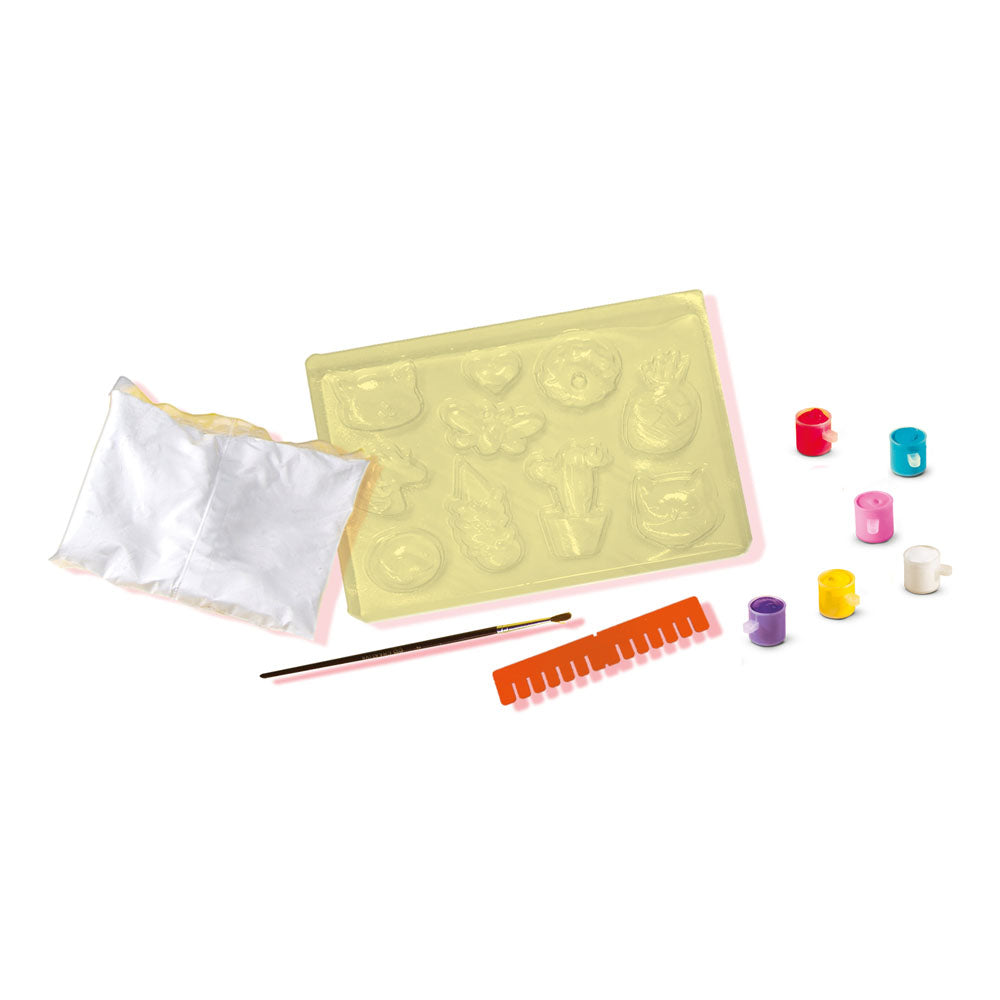 SES CREATIVE Happy Figures Casting & Painting Kit, Unisex, Ages Five t ...