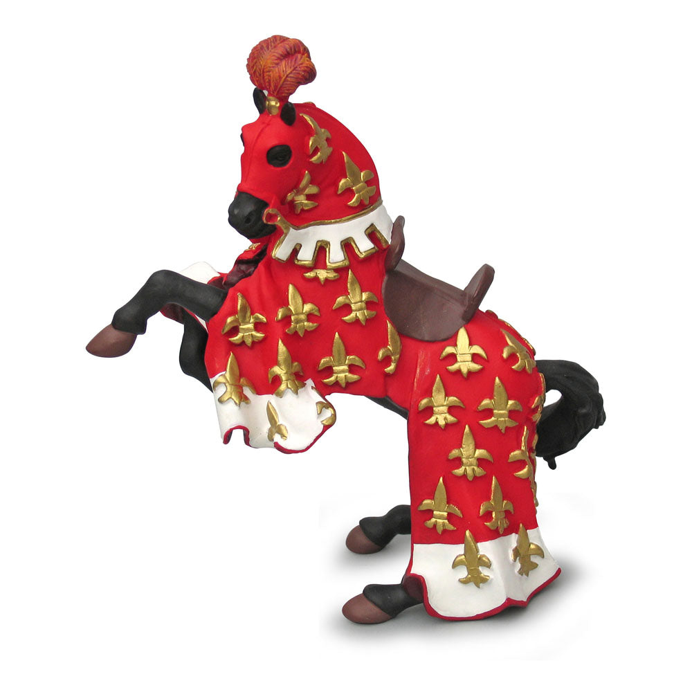 PAPO Fantasy World Red Prince Philip's Horse Toy Figure, Three Years o ...