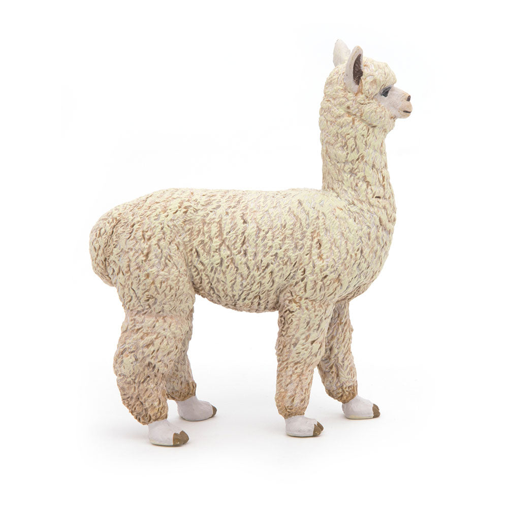 PAPO Wild Animal Kingdom Alpaca Toy Figure, Three Years or Above, Whit ...