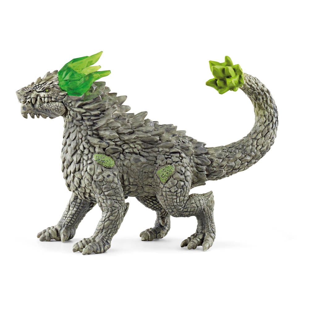 SCHLEICH Eldrador Creatures Stone Dragon Toy Figure, 7 to 12 Years, Gr ...