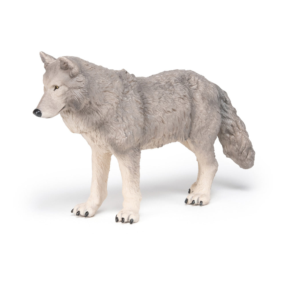 PAPO Large Figurines Large Wolf Toy Figure (50211) – MyToyBox