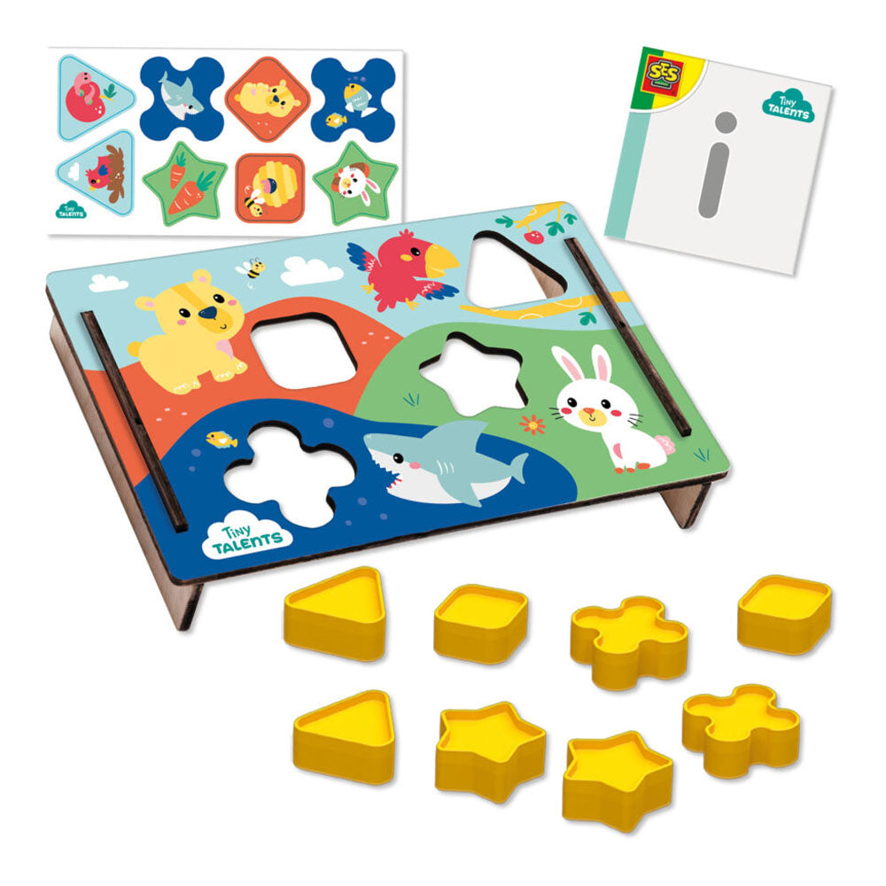 SES CREATIVE Tiny Talents Shape Sorter Puzzle (13131) – MyToyBox